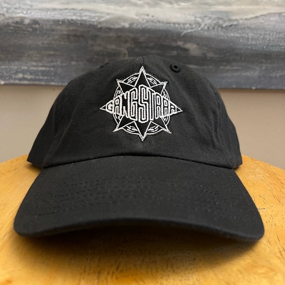 Accessories | Gang Starr Strap Back Dad Hat In Black | Poshmark